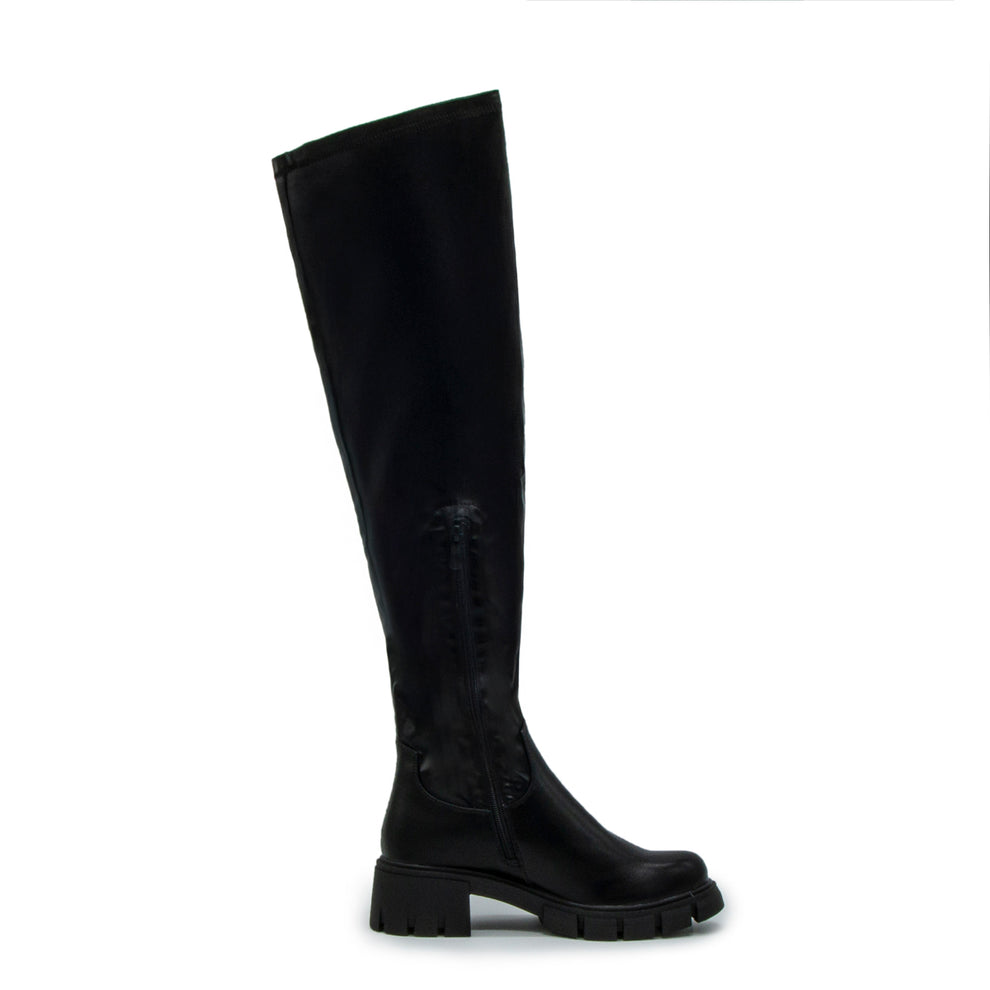 Botas Over the Knee con Suela Track